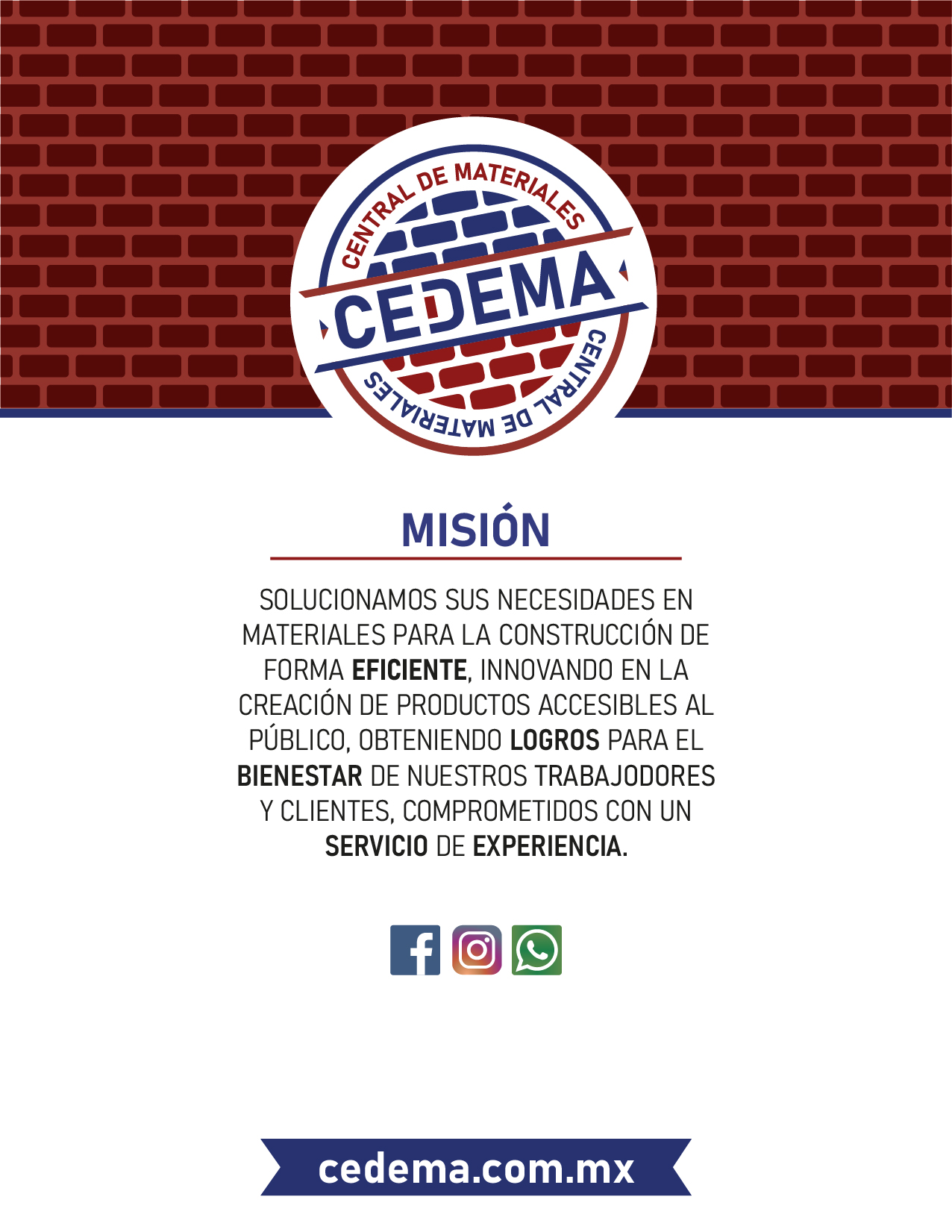 Central de Materiales CEDEMA | catalogo