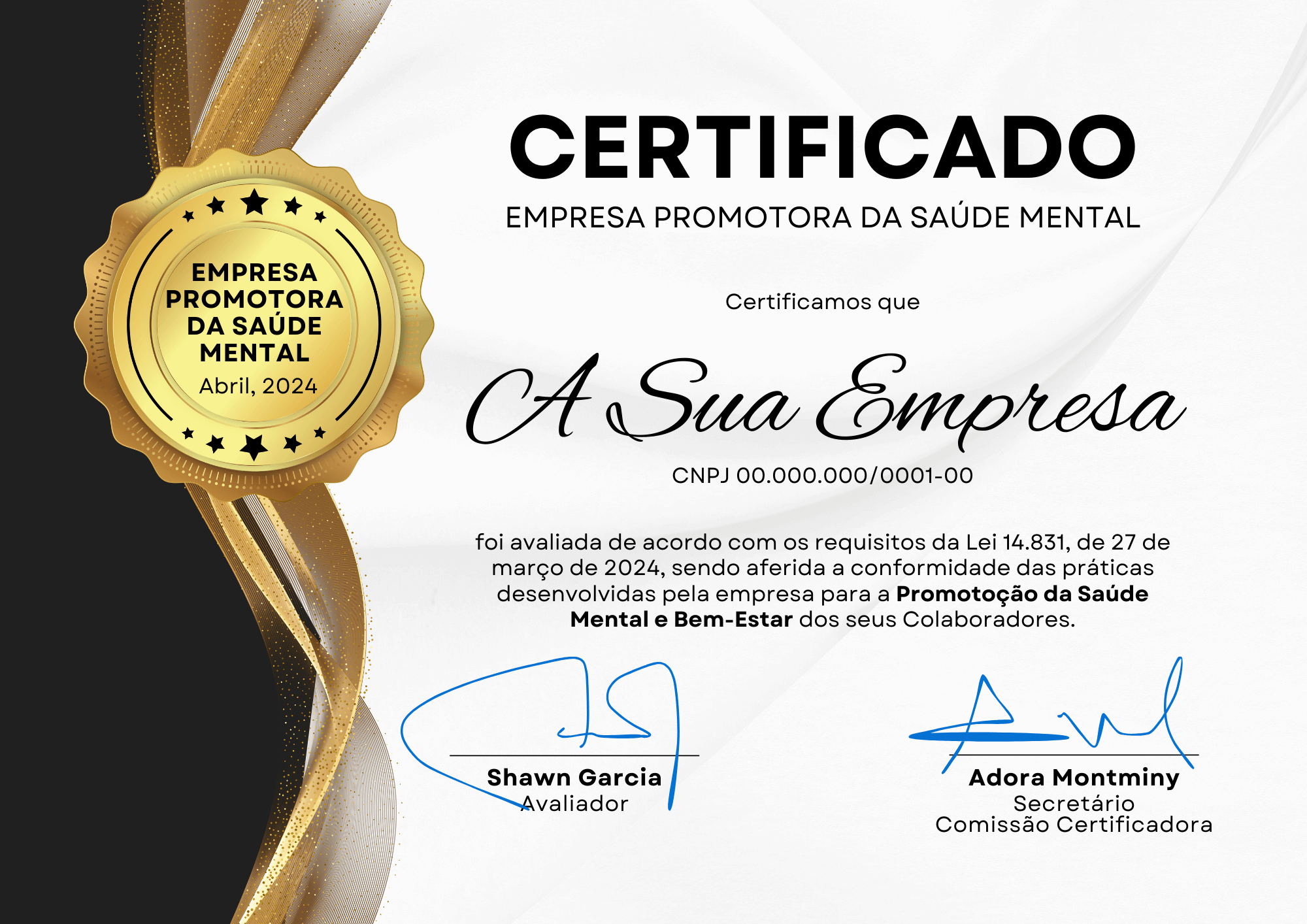 CatuetÃª Treinamentos | CertificaÃ§Ã£o Empresa Promotora da SaÃºde Mental
